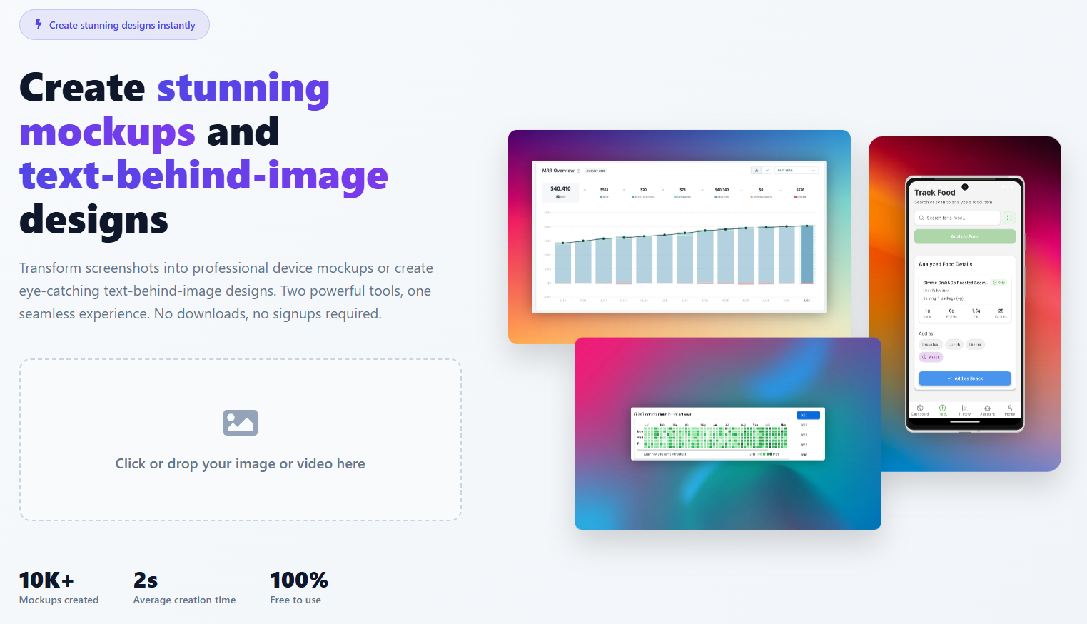 Magic Mockup - Free Device Mockup & Text Design Generator | Create Phone, Browser & Tablet Mockups